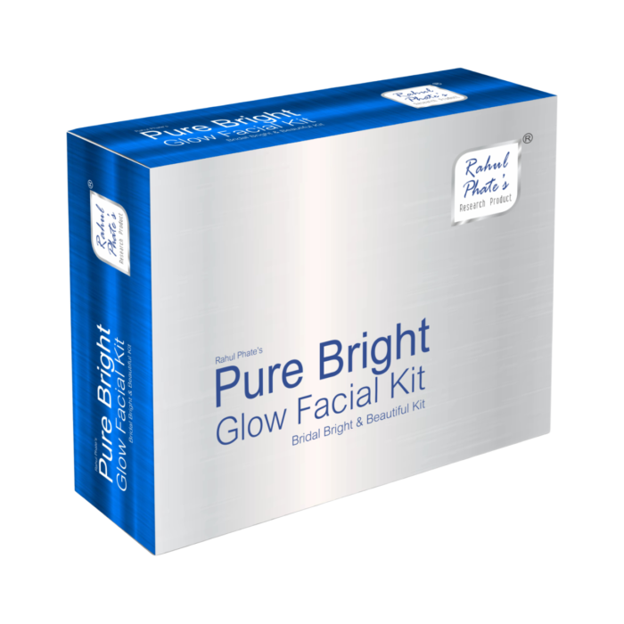Pure Bright Glow Facial Kit (Big) 115g - Rahul Phates