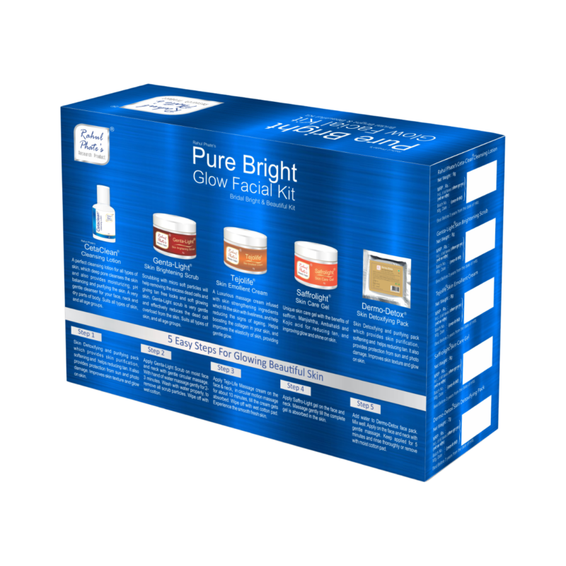 Pure Bright Glow Facial Kit (Small) 40g - Rahul Phates